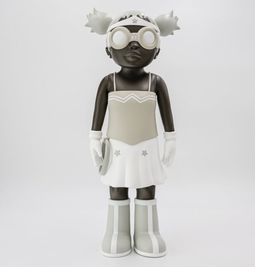 Hebru Brantley - Power Duo ‘98 (White, Bat Boy and Bat Girl, Lil Wonda ...