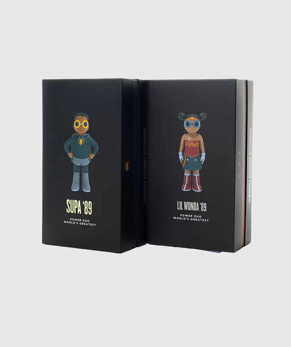 Hebru Brantley - POWER FLYNAMIC DUO SET '89 COLORWAY( Batboy and Sparr ...