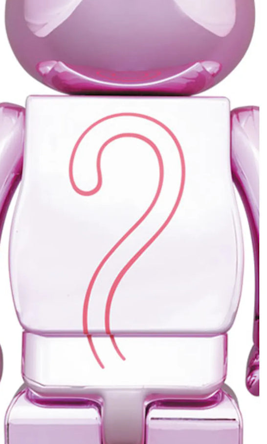 BE@RBRICK - Pink Panther Chrome Ver. 1000% ( Bearbrick, Medicom Toy ...