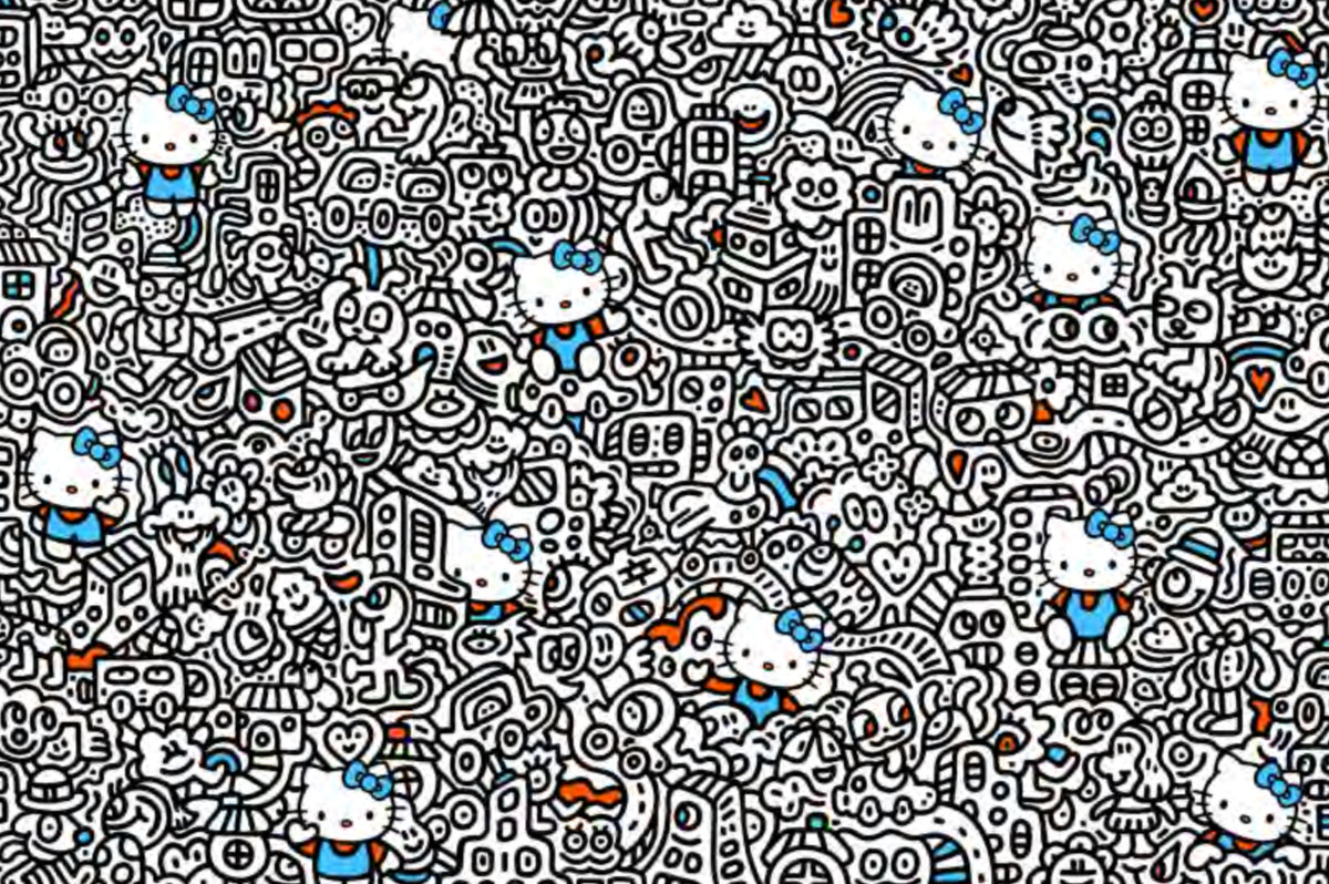 Mr Doodle - Kitty Crazy ( Hello Kitty) – Toyol Toys